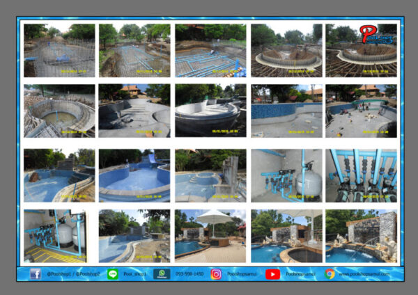 swimming pool construction - poolshopsamui